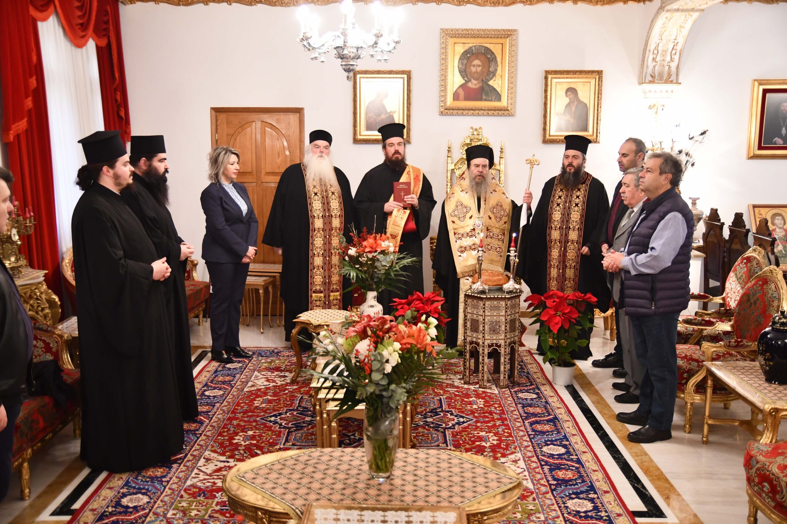 ΚΟΠΗ ΒΑΣΙΛΟΠΙΤΑΣ ΣΤΗΝ ΙΕΡΑ ΜΗΤΡΟΠΟΛΗ ΙΕΡΙΣΣΟΥ - Ιερά Μητρόπολις ...