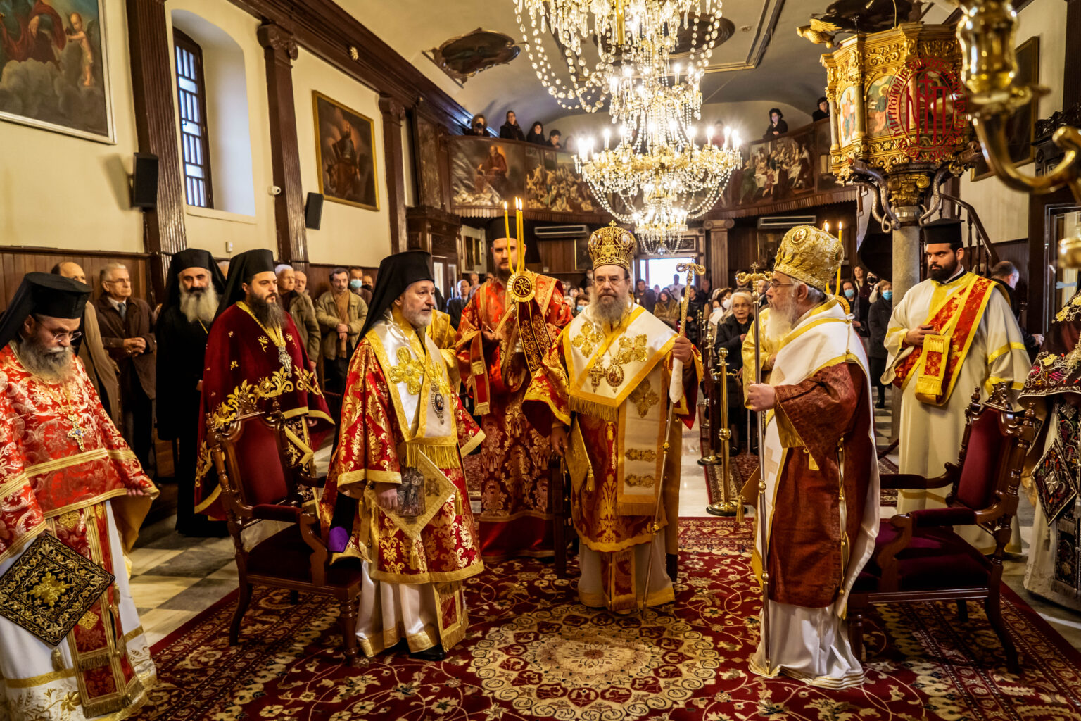 Ο ΣΕΒΑΣΜΙΩΤΑΤΟΣ ΣΤΟΝ ΠΑΝΗΓΥΡΙΖΟΝΤΑ ΜΗΤΡΟΠΟΛΙΤΙΚΟ ΙΕΡΟ ΝΑΟ ΑΓΙΟΥ ...